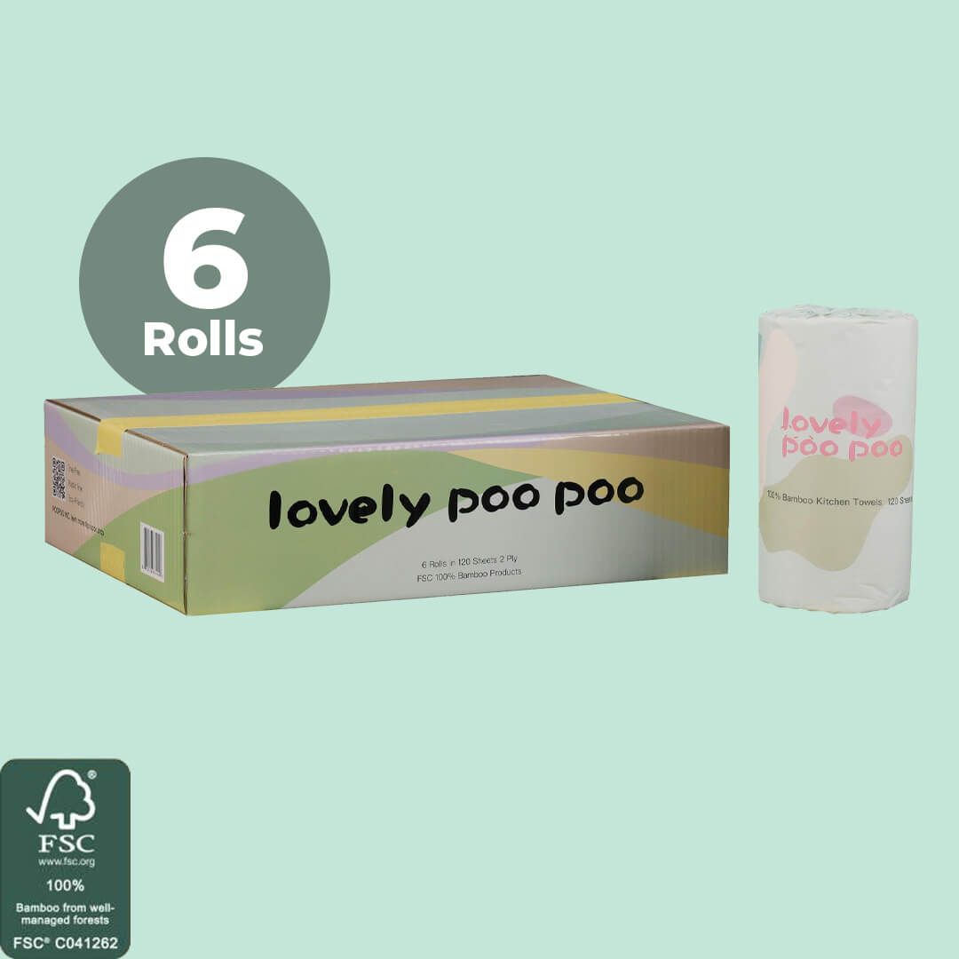 Eco Friendly Toilet Tissue Paper & Towel | Lovely Poo Poo®