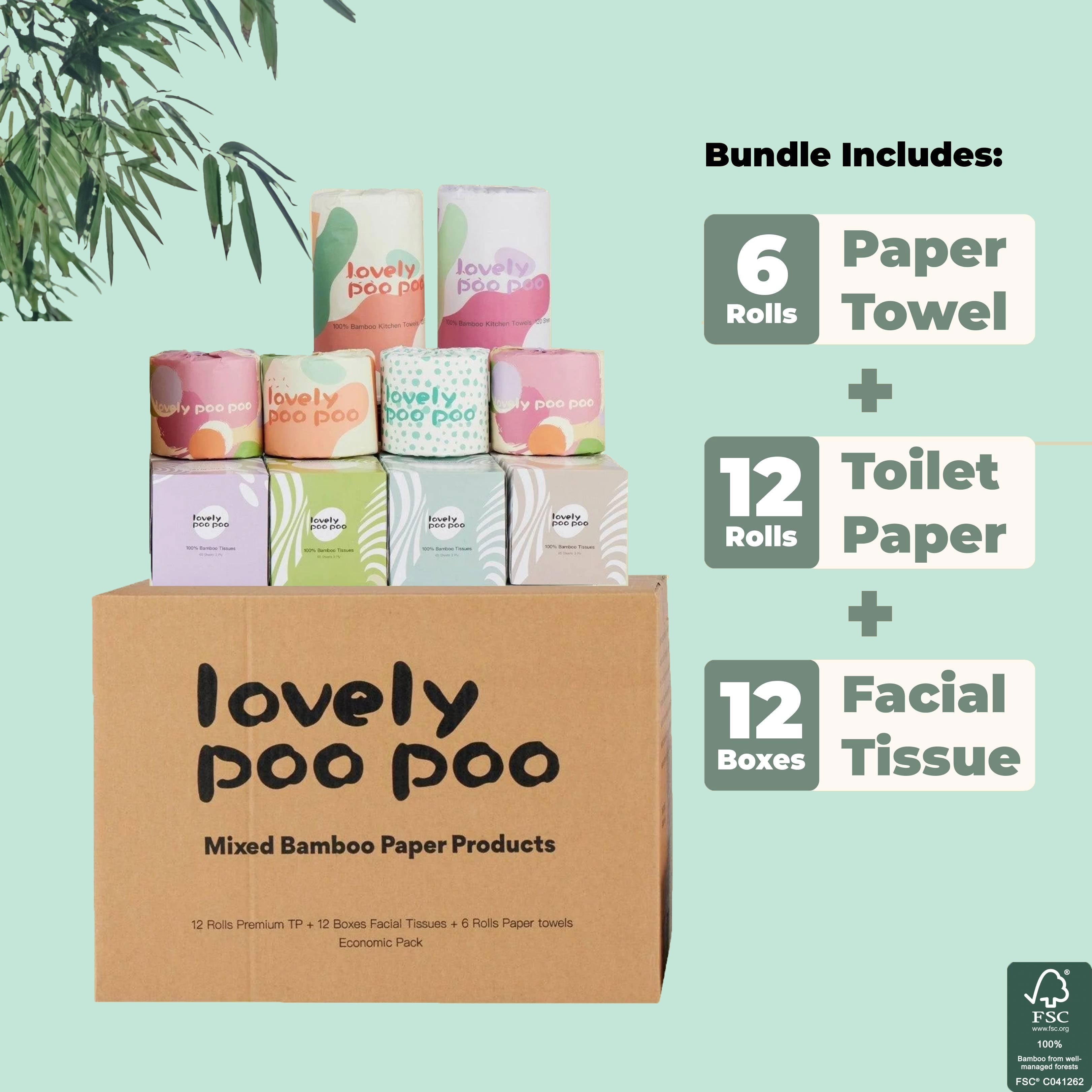 Eco Friendly Toilet Tissue Paper & Towel | Lovely Poo Poo®