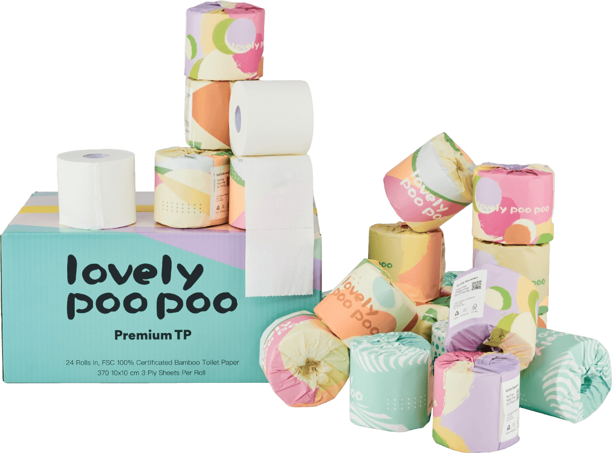 Eco Friendly Toilet Tissue Paper & Towel | Lovely Poo Poo®